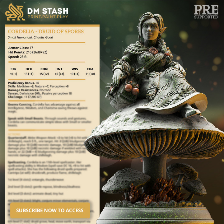 3D Printable Fire & Fey (DM Stash May '22 Bundle) by DM Stash