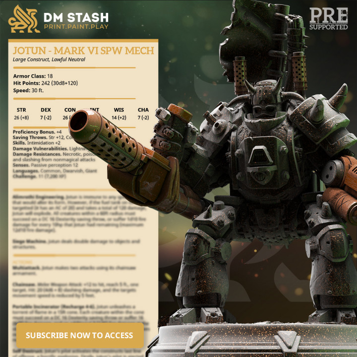 3D Printable Fire & Fey (DM Stash May '22 Bundle) by DM Stash