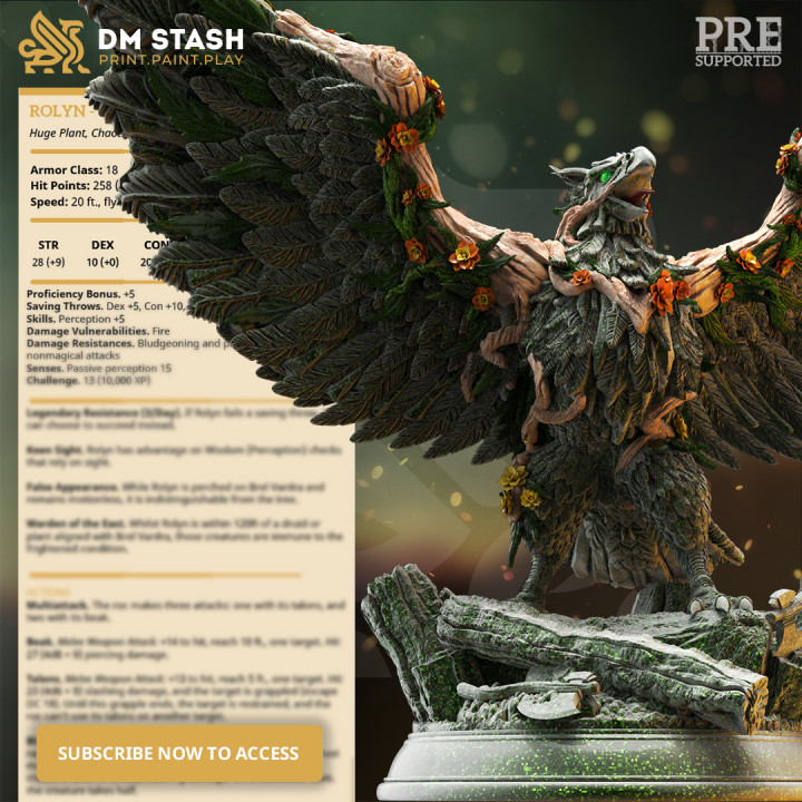 3D Printable Fire & Fey (DM Stash May '22 Bundle) by DM Stash