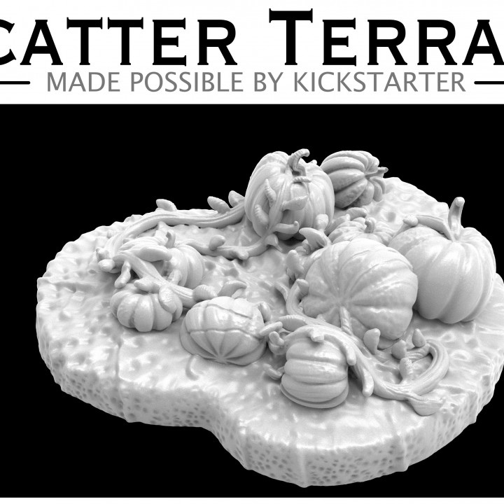 3D Printable Pumpkin Patch by M3DM