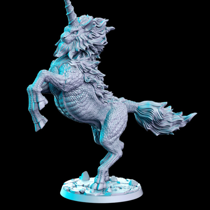 3D Printable Leocorn - Monster Unicorn - 32mm - DnD by RN Estudio