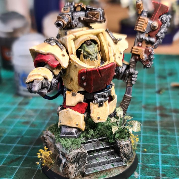 3D Print of Orc Buster Chieftain by taladasvonnordheim