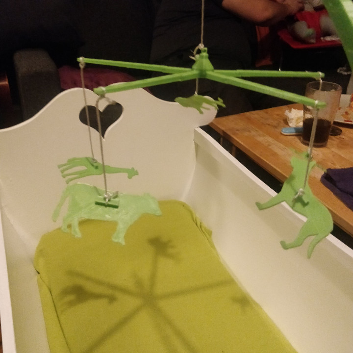 3D Printable Animals for mobile by Kenneth Enrico Larsen