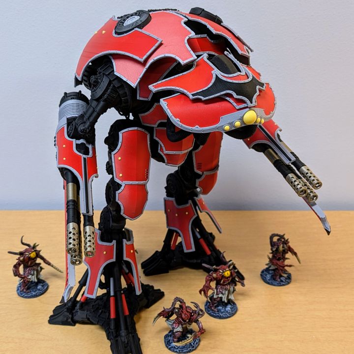 3D Print of [LEGACY] War Constructs - Nyphia-Class Secutor Construct by ...