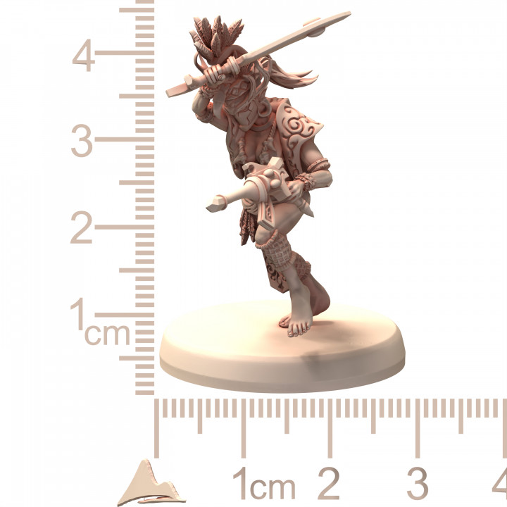 3D Printable 012 EXILED Guardian Tribal Elder Space Forest Elves by ...