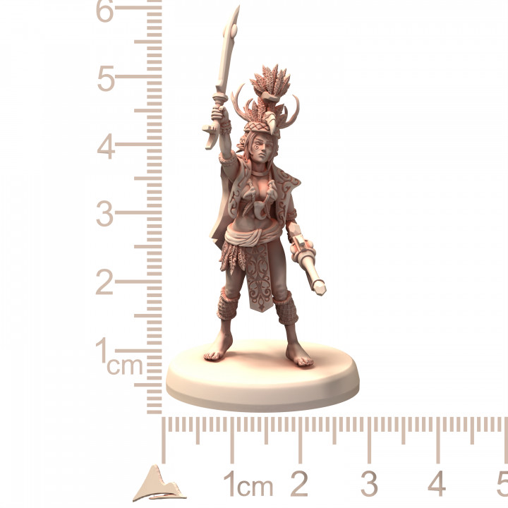 3D Printable 012 EXILED Guardian Tribal Elder Space Forest Elves by ...