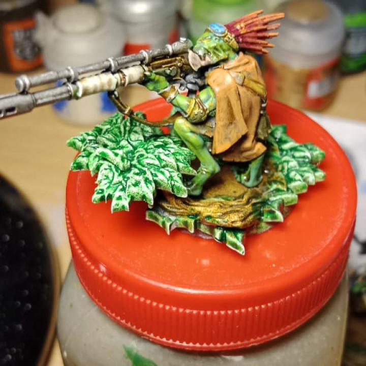 3D Print of 012 BASE broken ruins of greater good , forest of space ...