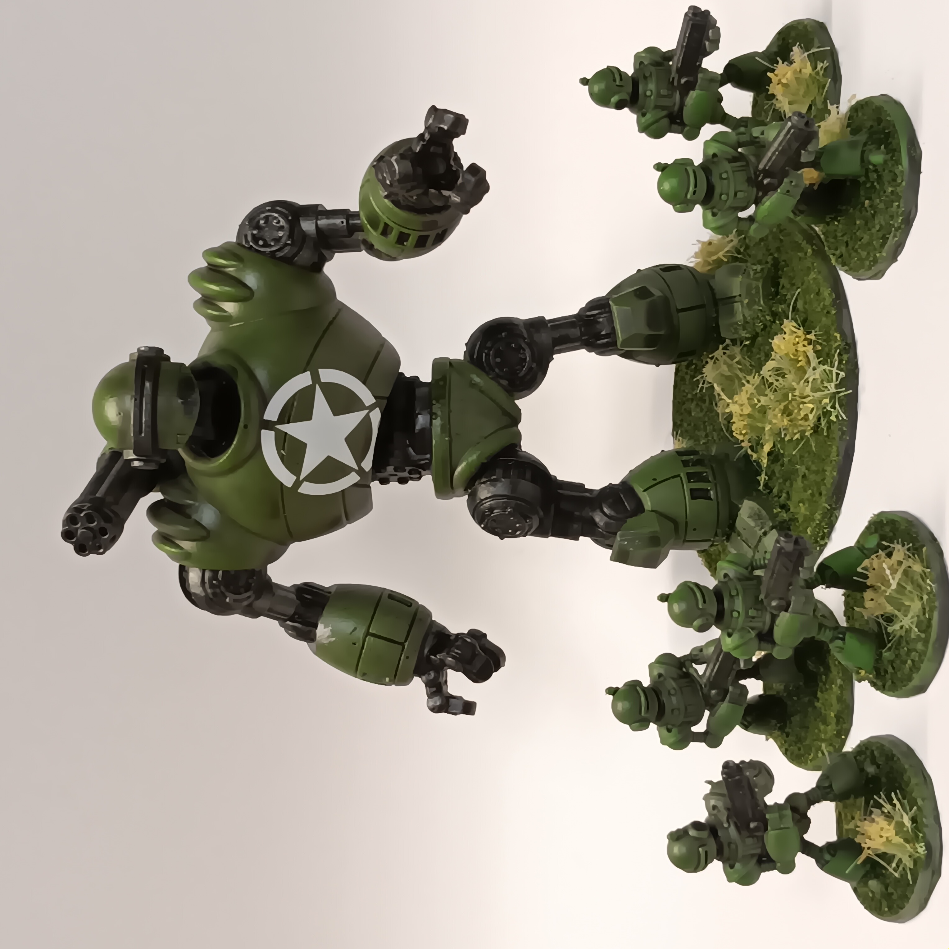 3D Printable Heavy Combot by Bombshell Miniatures