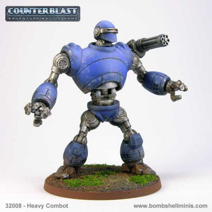 3D Printable Heavy Combot by Bombshell Miniatures