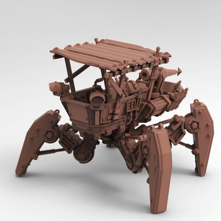 3D Printable Scrap Walker by Tesseract Tomb