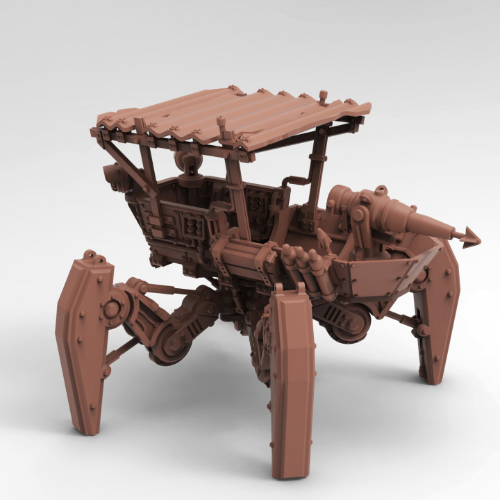 3D Printable Scrap Walker by Tesseract Tomb