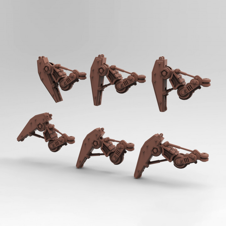 3D Printable Scrap Walker by Tesseract Tomb