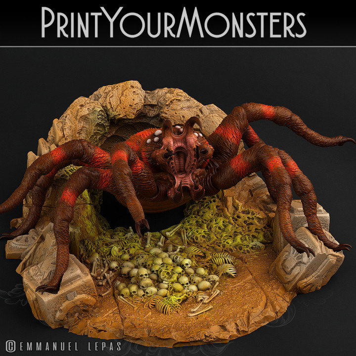 Descargar TOTAL SPIDERS PACK de PrintYourMonsters