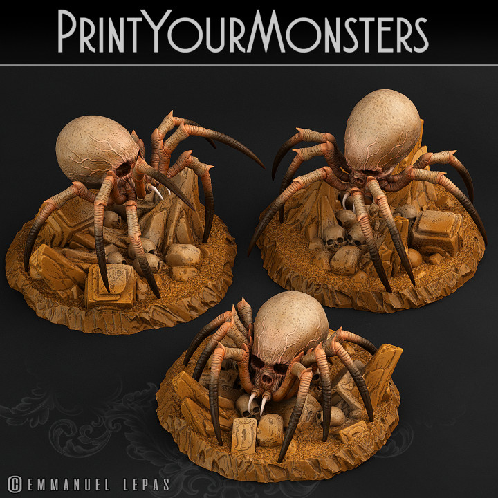 Descargar TOTAL SPIDERS PACK de PrintYourMonsters