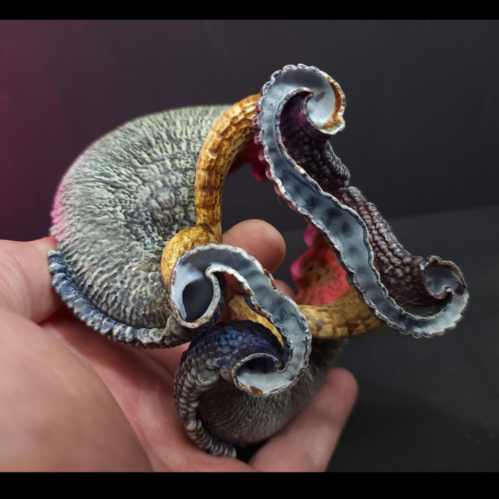 3D Printable Clam Blossom - Alien terrain for tabletop miniatures by ...