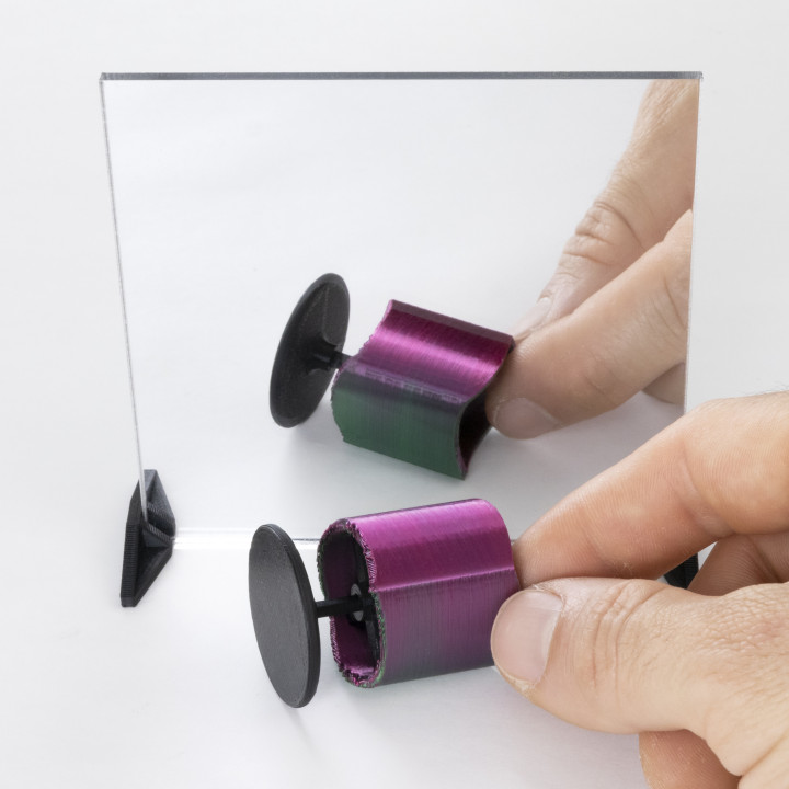 3D Printable Ambiguous Cylinder // Circle to Square *Updated* by Devin ...