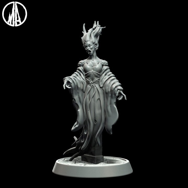 3D Printable Banshee - Lost Souls - 5 Poses by Monolith Arts