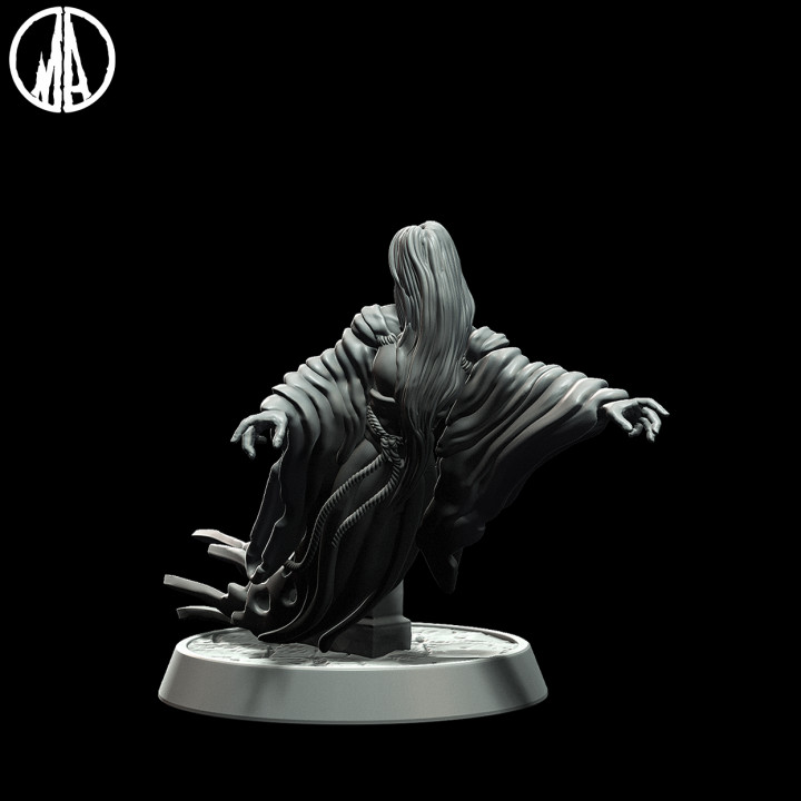 3D Printable Banshee - Lost Souls - 5 Poses by Monolith Arts
