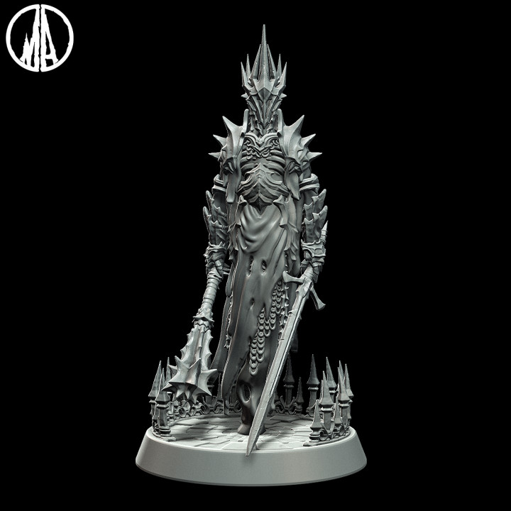 3D Printable Fallen Wraithlord - Lost Souls - 3 Poses by Monolith Arts
