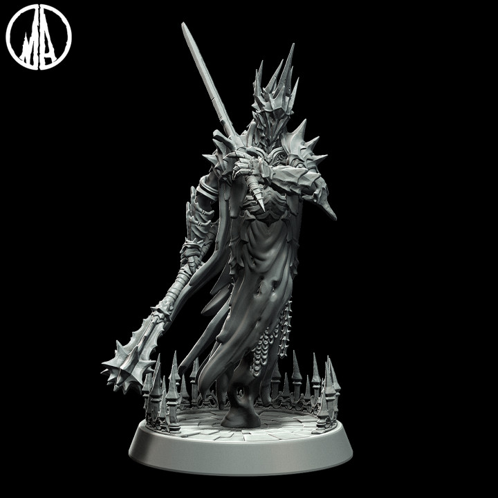 3D Printable Fallen Wraithlord - Lost Souls - 3 Poses by Monolith Arts