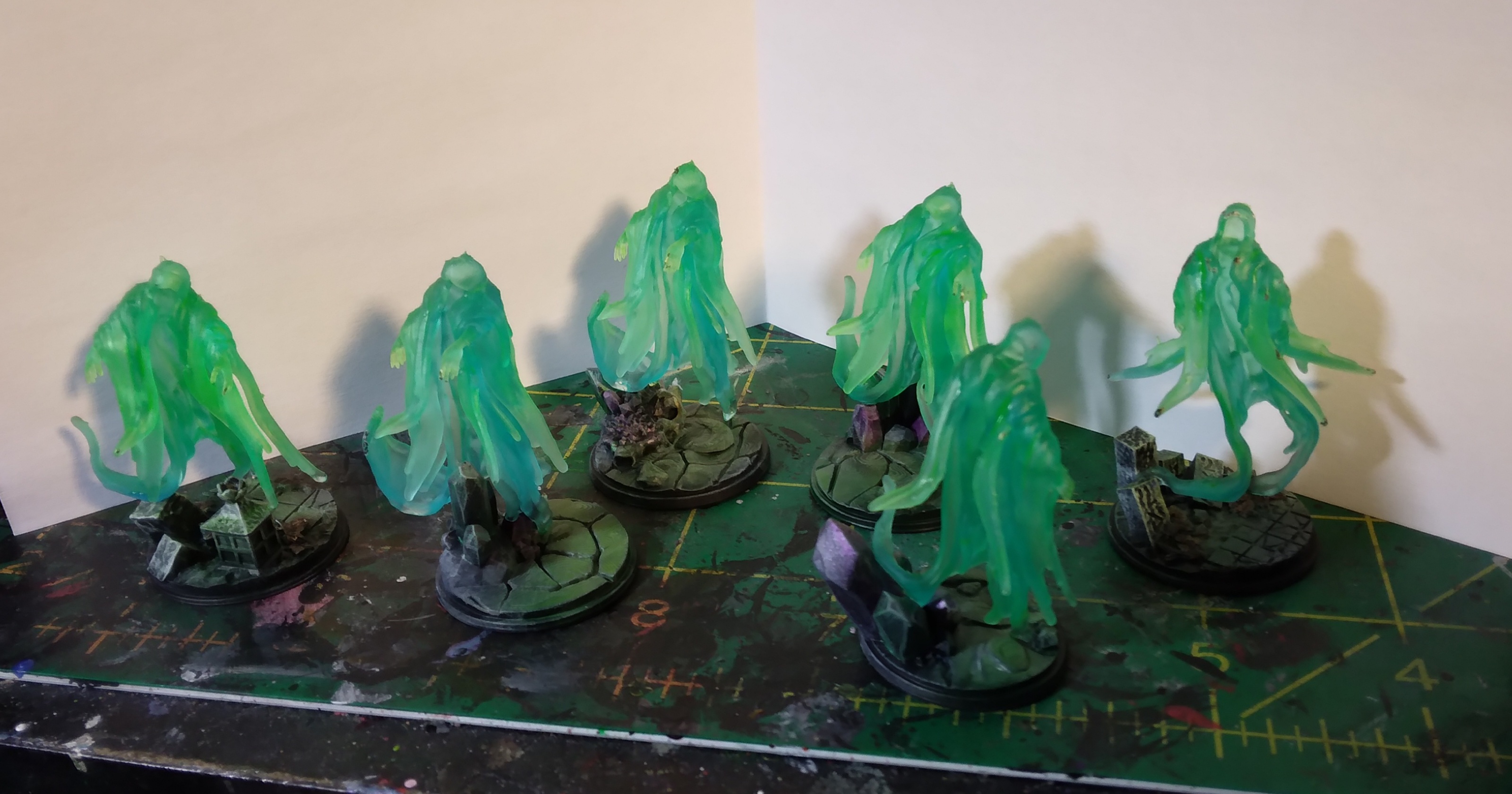 3D Printable Ghosts - Lost Souls - 5 Poses by Monolith Arts