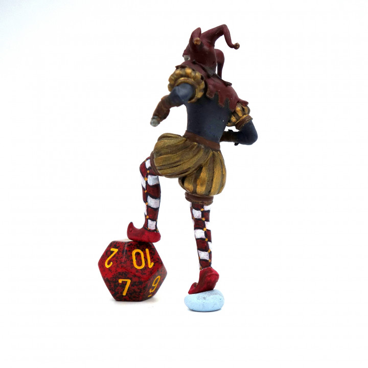 3D Printable Jester the Scary Pester - 32mm and 75mm versions by ...