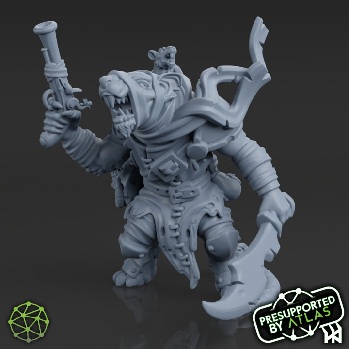 3D Printable TAILS Vol. 1: The Rat Brothers Grimm by Atlas 3DSS