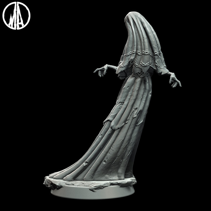 3D Printable Weeping Widow - Lost Souls - 3 Poses by Monolith Arts