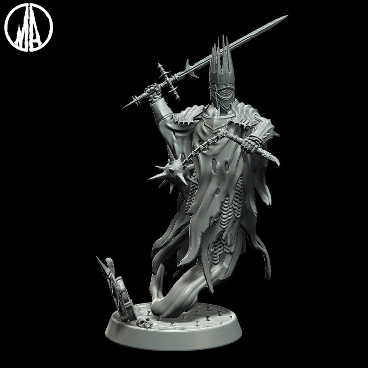 3D Printable Wraith King - Lost Souls - 3 Poses by Monolith Arts