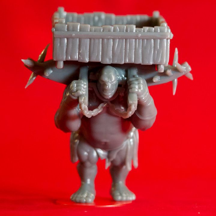 3D Printable Ogre Loader - Book of Beasts - Tabletop Miniatures (Pre ...
