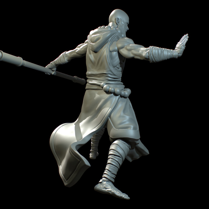 3D Printable Monk V2 75mm by Jeremy Smith