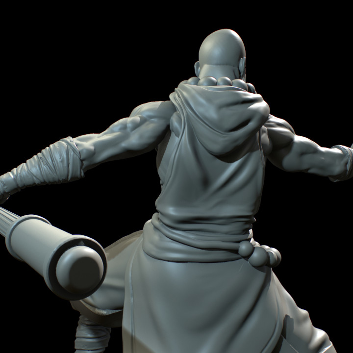 3D Printable Monk V2 75mm by Jeremy Smith