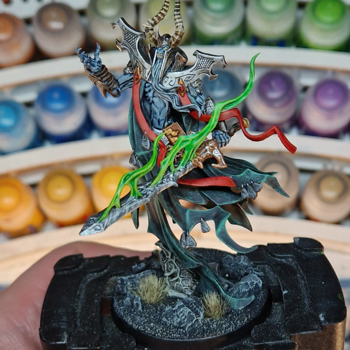 3D Print of King Skutagaard: The Lich Lord - Darkness of the Lich Lord ...