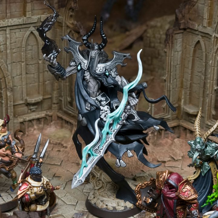 3D Print of King Skutagaard: The Lich Lord - Darkness of the Lich Lord ...