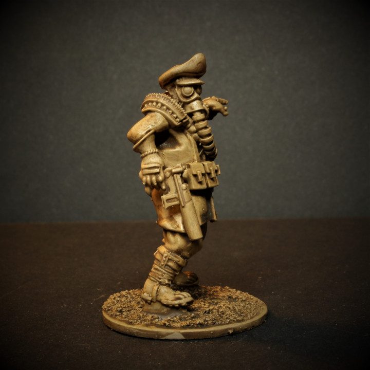 3D Printable Traitor Guard Officer by Knucklebones Miniatures