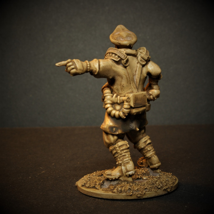 3D Printable Traitor Guard Officer by Knucklebones Miniatures