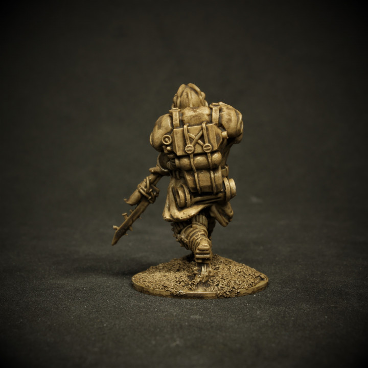 3D Printable Single Traitor Guard by Knucklebones Miniatures