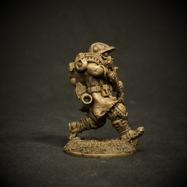 3D Printable Single Traitor Guard by Knucklebones Miniatures