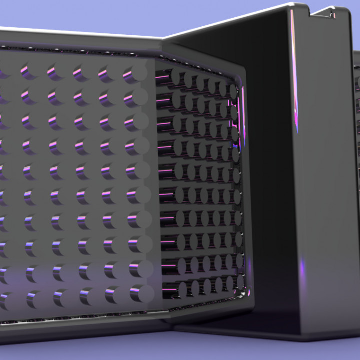 3D Printable Lychee Retro Radio Slider Band and Mode switches by SHAREPAIR