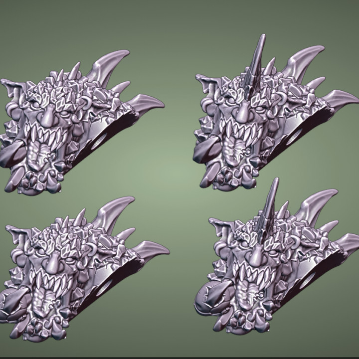 3D Printable Fantasy Football Mutated Troll -presupported by BruteFun ...