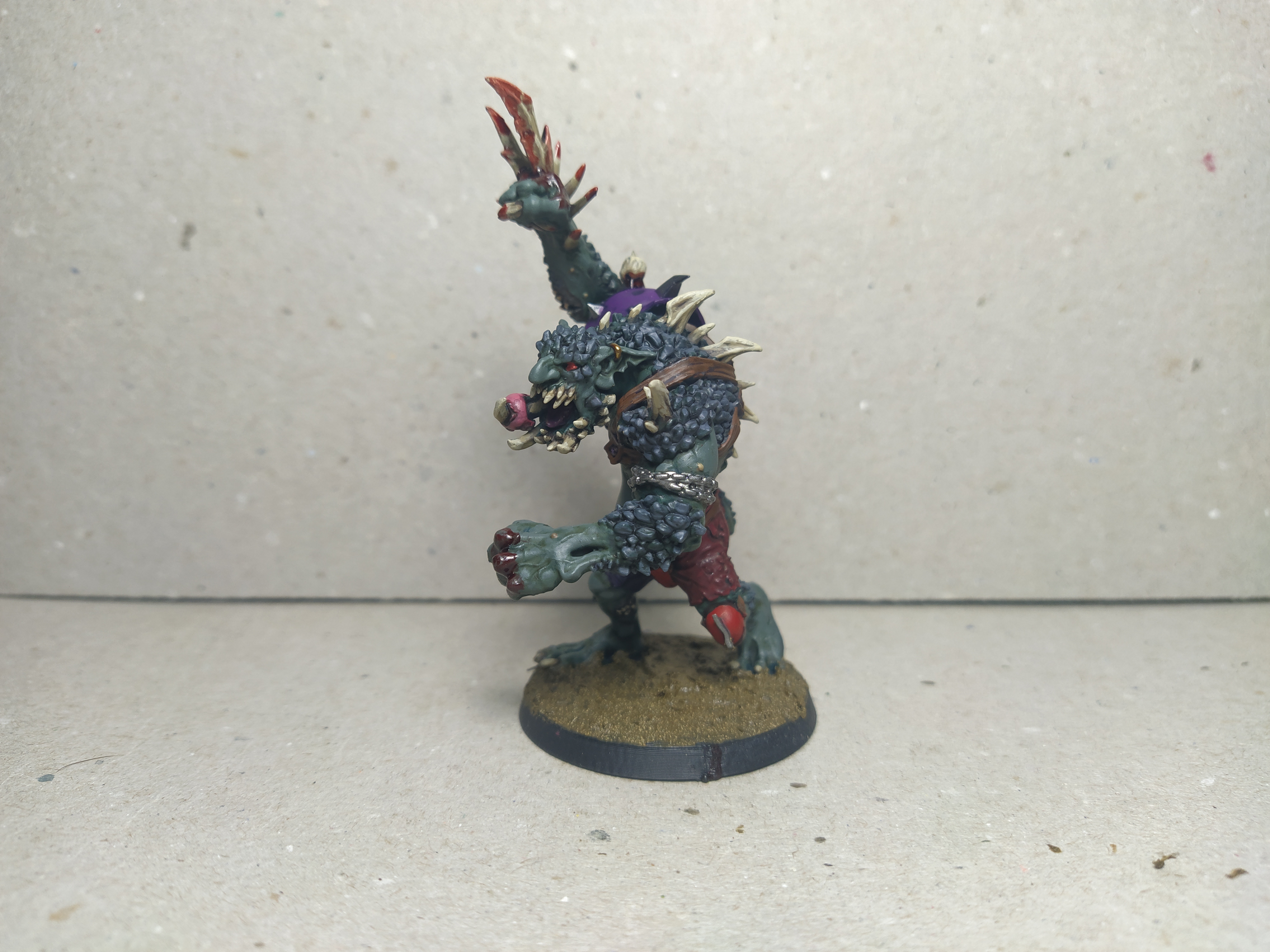 3D Printable Fantasy Football Mutated Troll -presupported by BruteFun ...