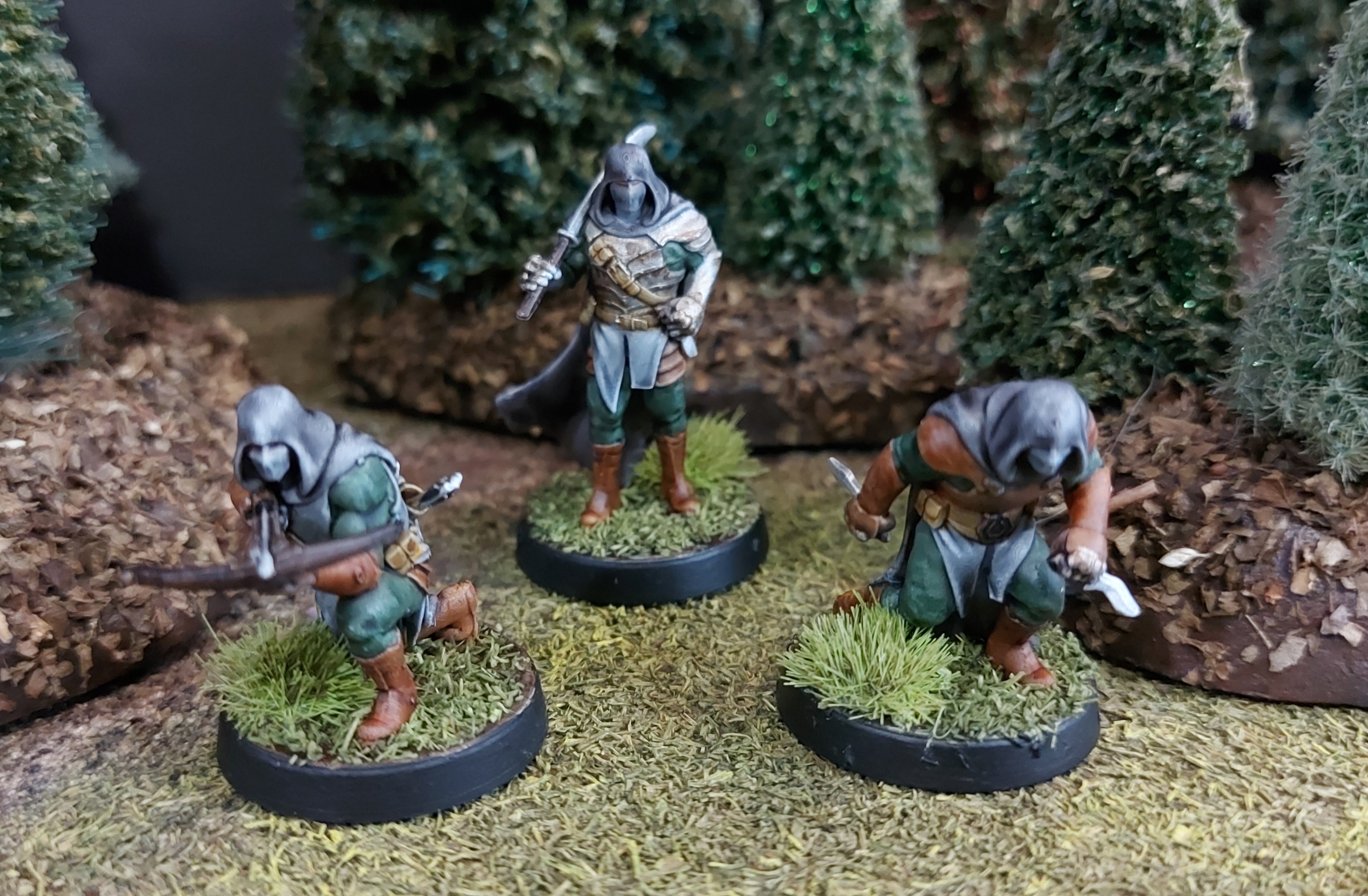 3D Printable Bandit Mob - Tabletop Miniatures (Pre-Supported) by YKS ...