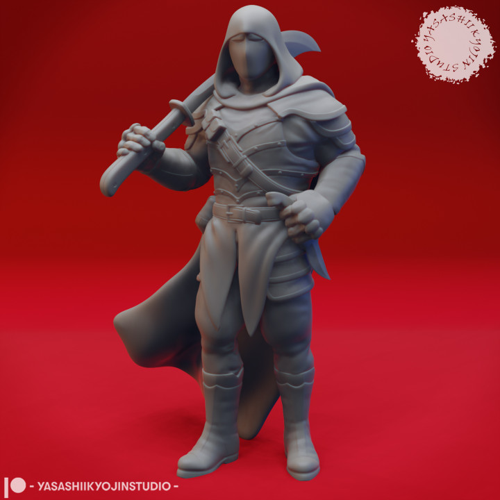 3D Printable Bandit Mob - Tabletop Miniatures (Pre-Supported) by ...