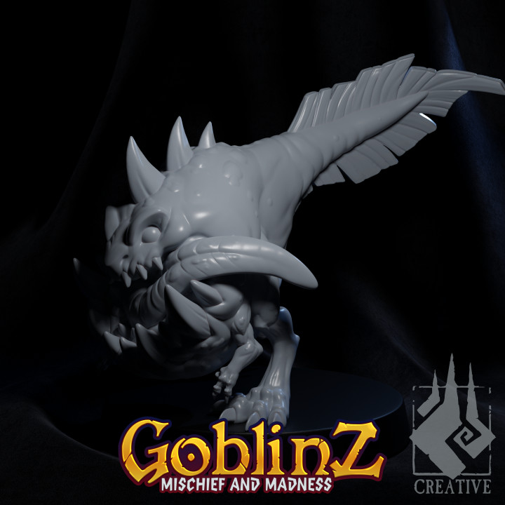 3D Printable Great Gnaw Mount by Ember Smith Creative