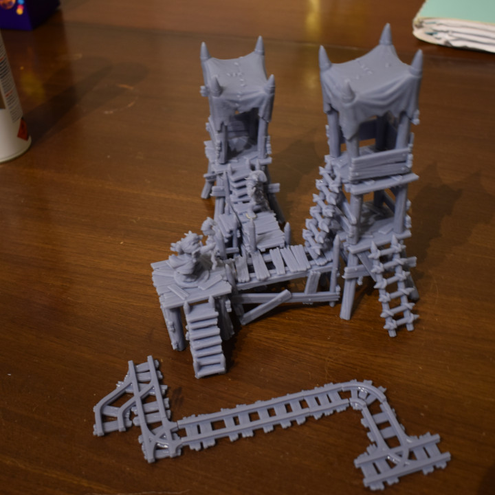 3D Printable Goblin Fort by Ember Smith Creative
