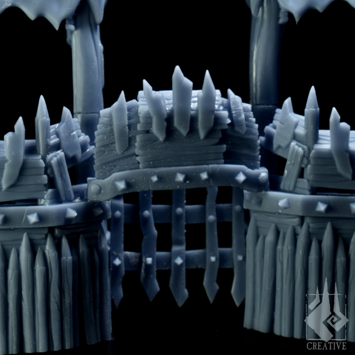 3D Printable Goblin Fort by Ember Smith Creative