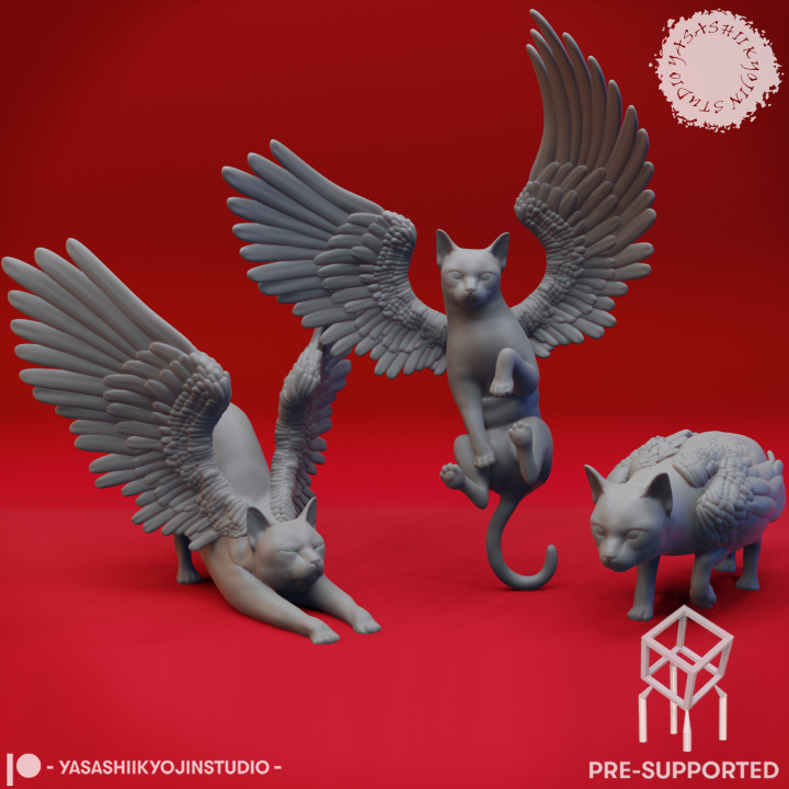 3D Printable Tressym Bundle - Tabletop Miniatures (Pre-Supported) by ...