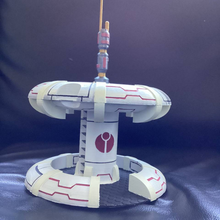 3D Printable Tau watchtower by Snownova