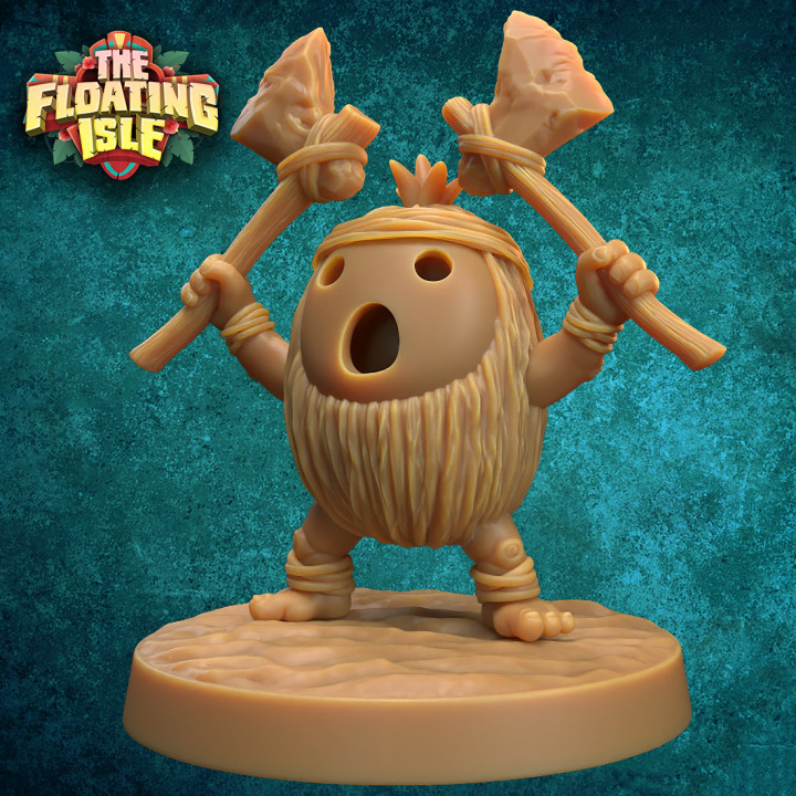 3D Printable Kakamora - Coconutfolk - Presupported by The Dragon ...