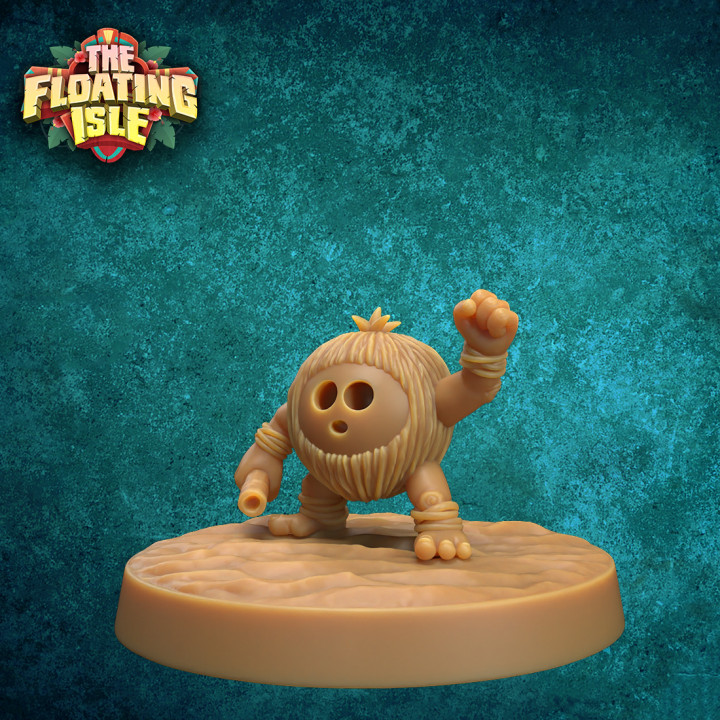 3D Printable Kakamora - Coconutfolk - Presupported by The Dragon ...